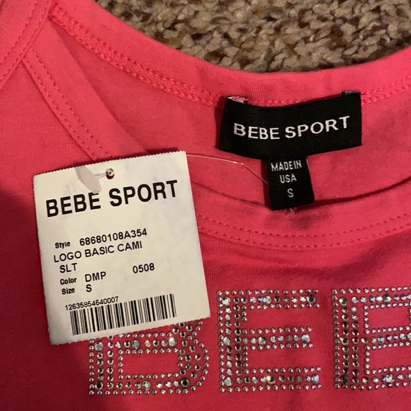 bebe | Tops | Nwt Bebe Sport Logo Camisole | Poshmark